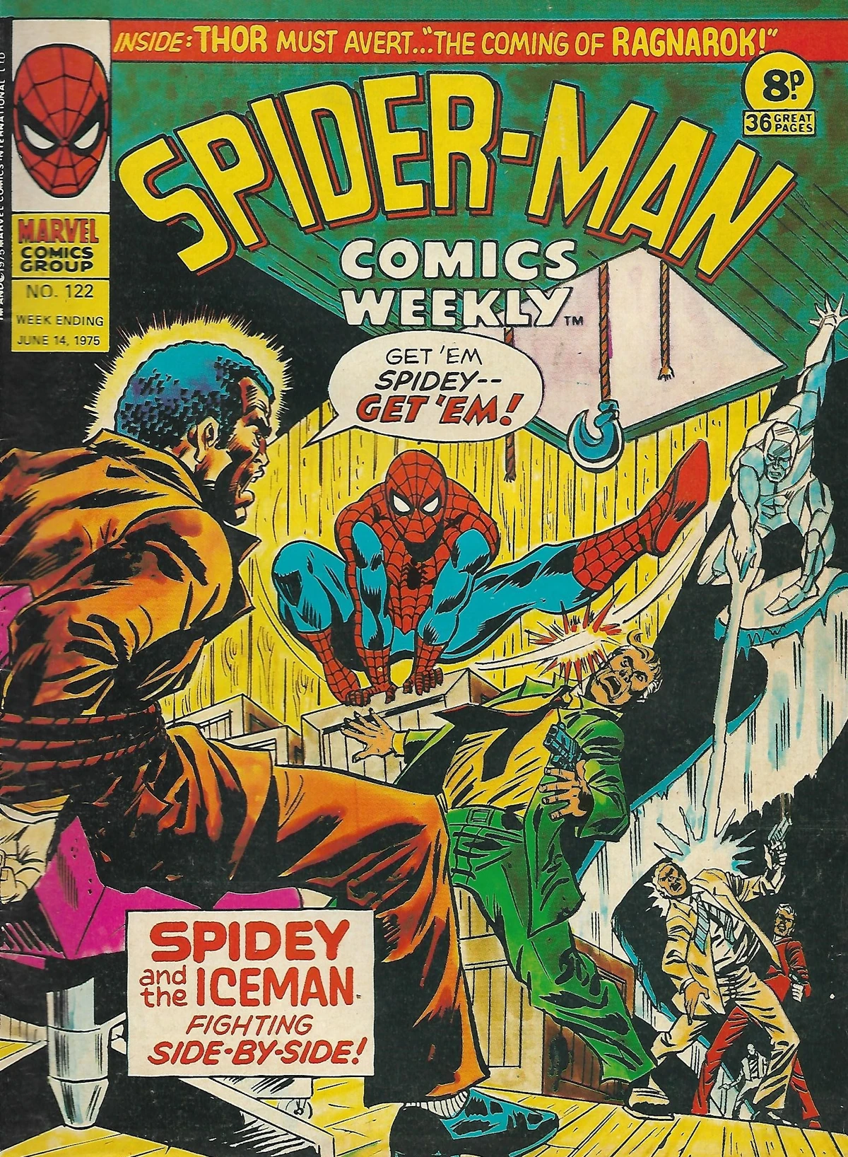 Spider-Man Comics Weekly Vol 1 122 | Albion British Comics Database ...