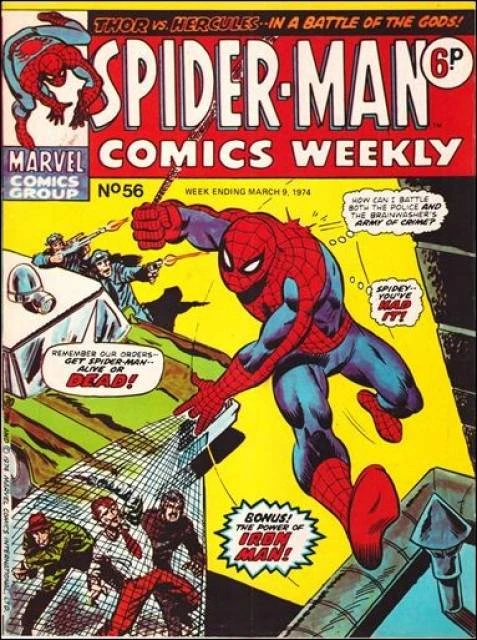 Spider-Man Comics Weekly Vol 1 56 | Albion British Comics Database Wiki ...