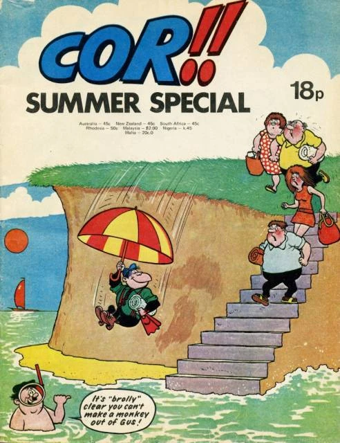 Cor!! Summer Special Vol 1 3 | Albion British Comics Database Wiki | Fandom