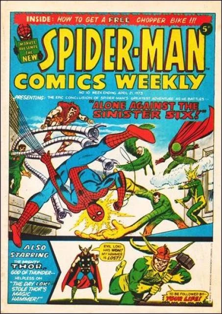 Spider-Man Comics Weekly Vol 1 10 | Albion British Comics Database Wiki ...
