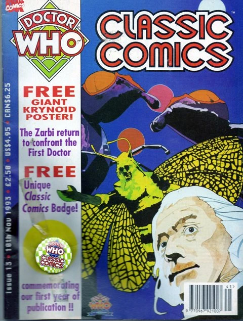 Doctor Who Classic Comics Vol 1 13 | Albion British Comics Database ...