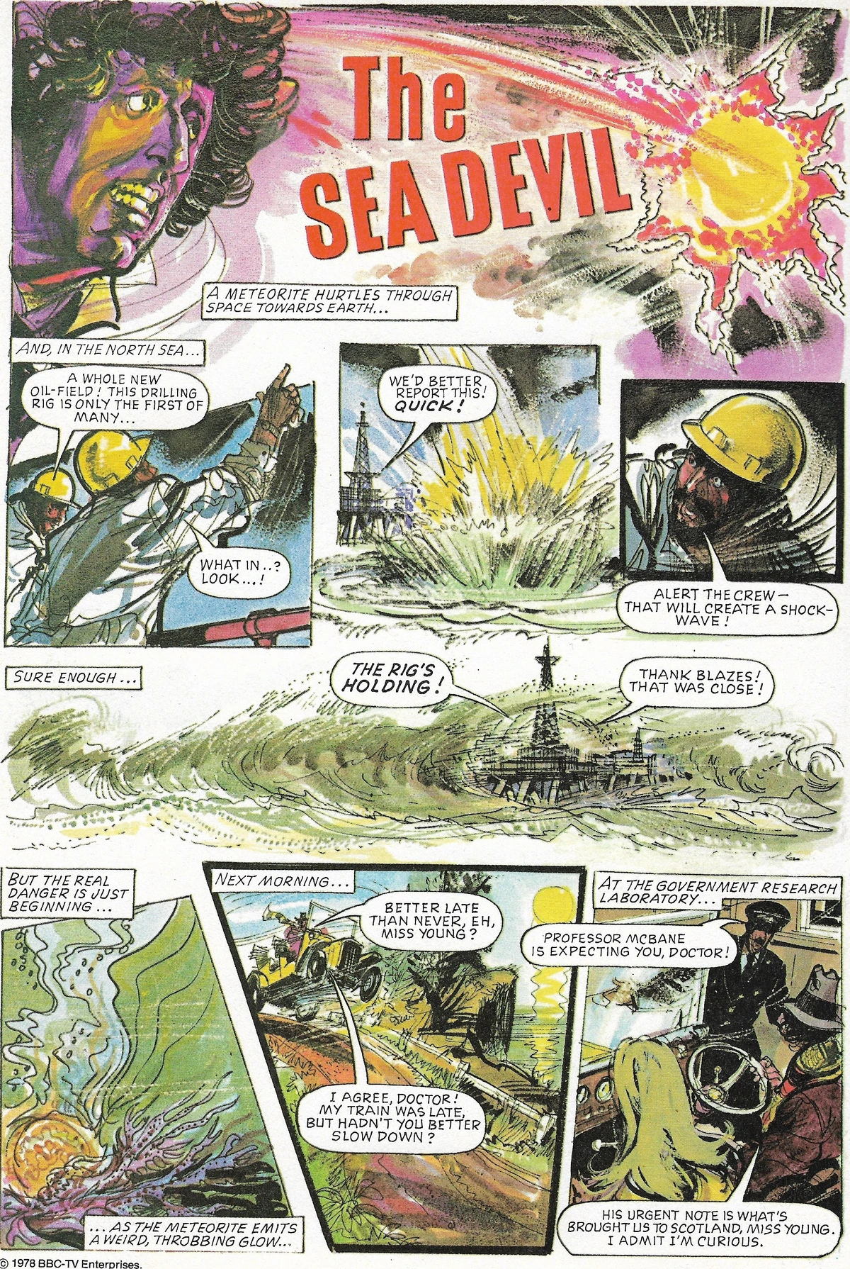 The Sea Devil | Albion British Comics Database Wiki | Fandom
