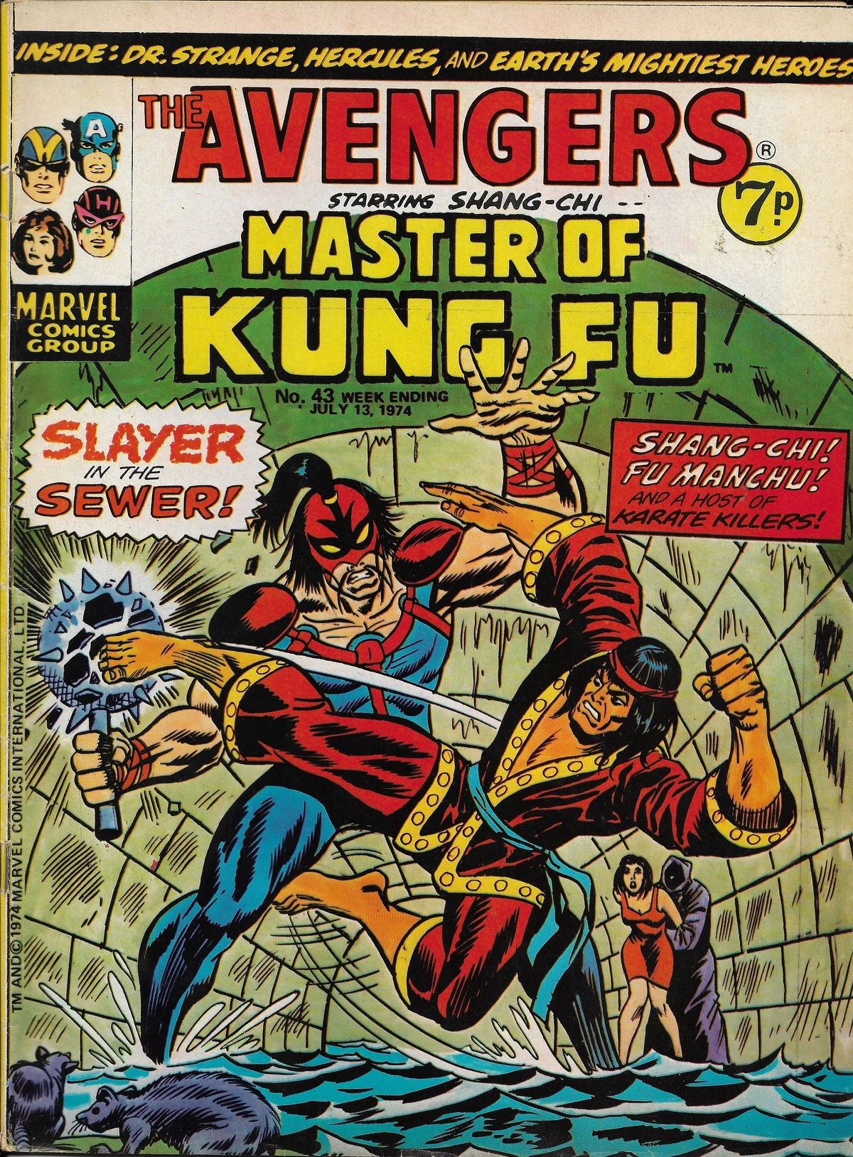 Avengers (Marvel UK) Vol 1 43 | Albion British Comics Database Wiki ...