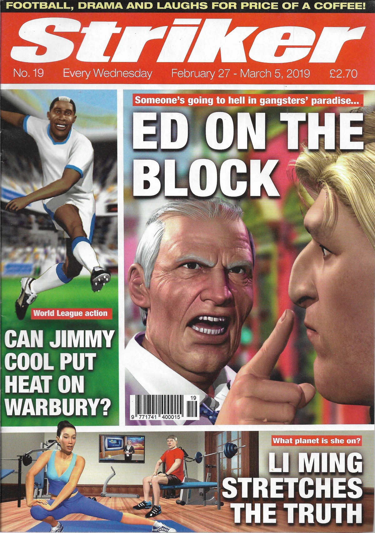 Striker Vol 2 19 | Albion British Comics Database Wiki | Fandom