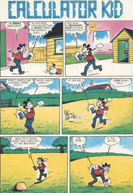Calculator Kid | Albion British Comics Database Wiki | Fandom