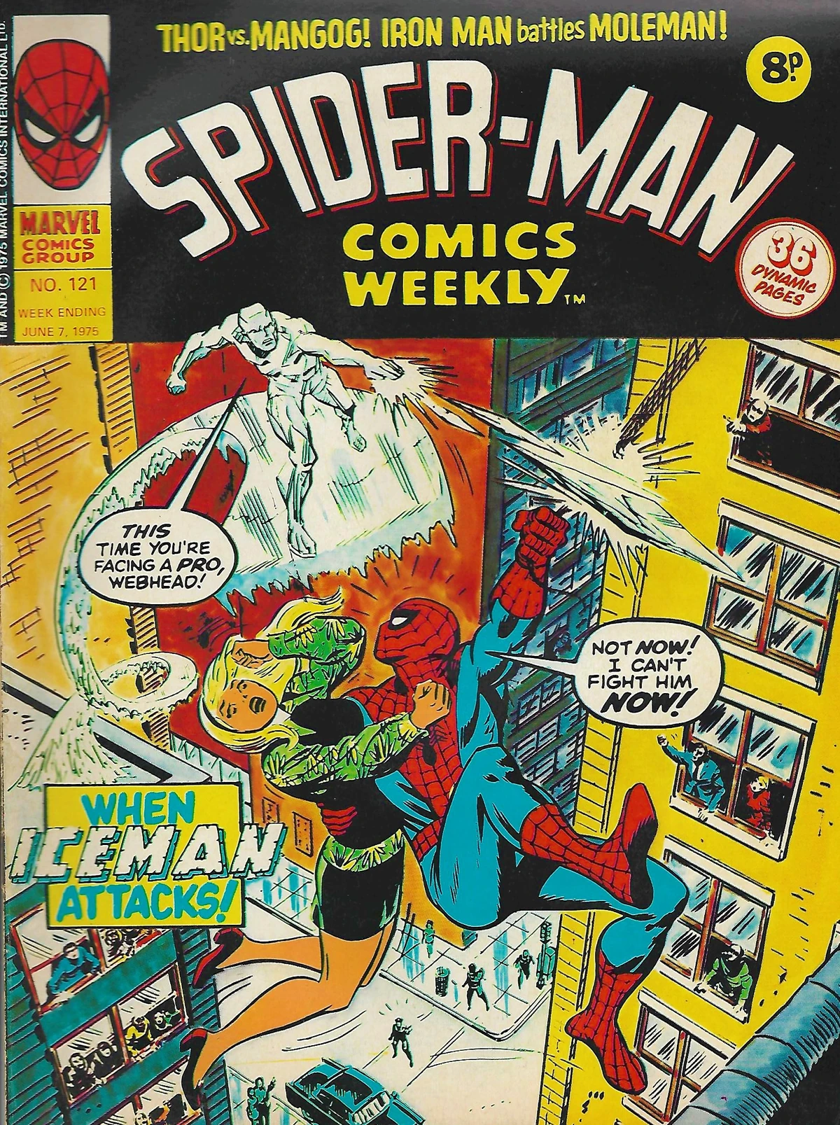 Spider-Man Comics Weekly Vol 1 121 | Albion British Comics Database ...