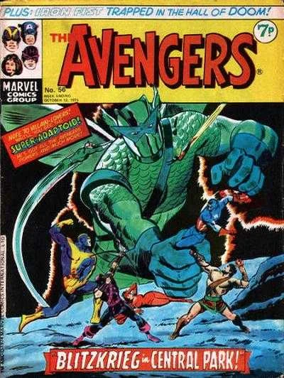 Avengers (Marvel UK) Vol 1 56 | Albion British Comics Database Wiki ...