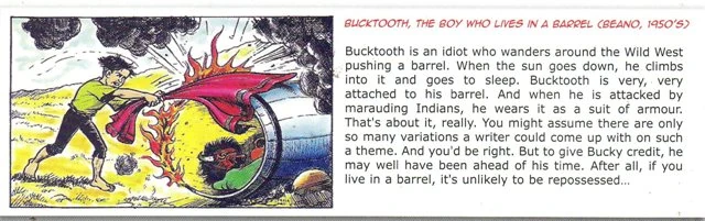 Bucktooth, the Boy Who Lives in a Barrel | Albion British Comics ...