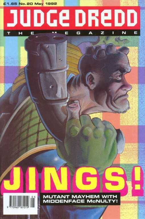 Judge Dredd Megazine Vol 1 20 Albion British Comics Database Wiki
