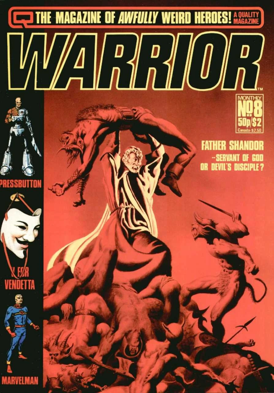 Warrior Vol 1 8 | Albion British Comics Database Wiki | Fandom