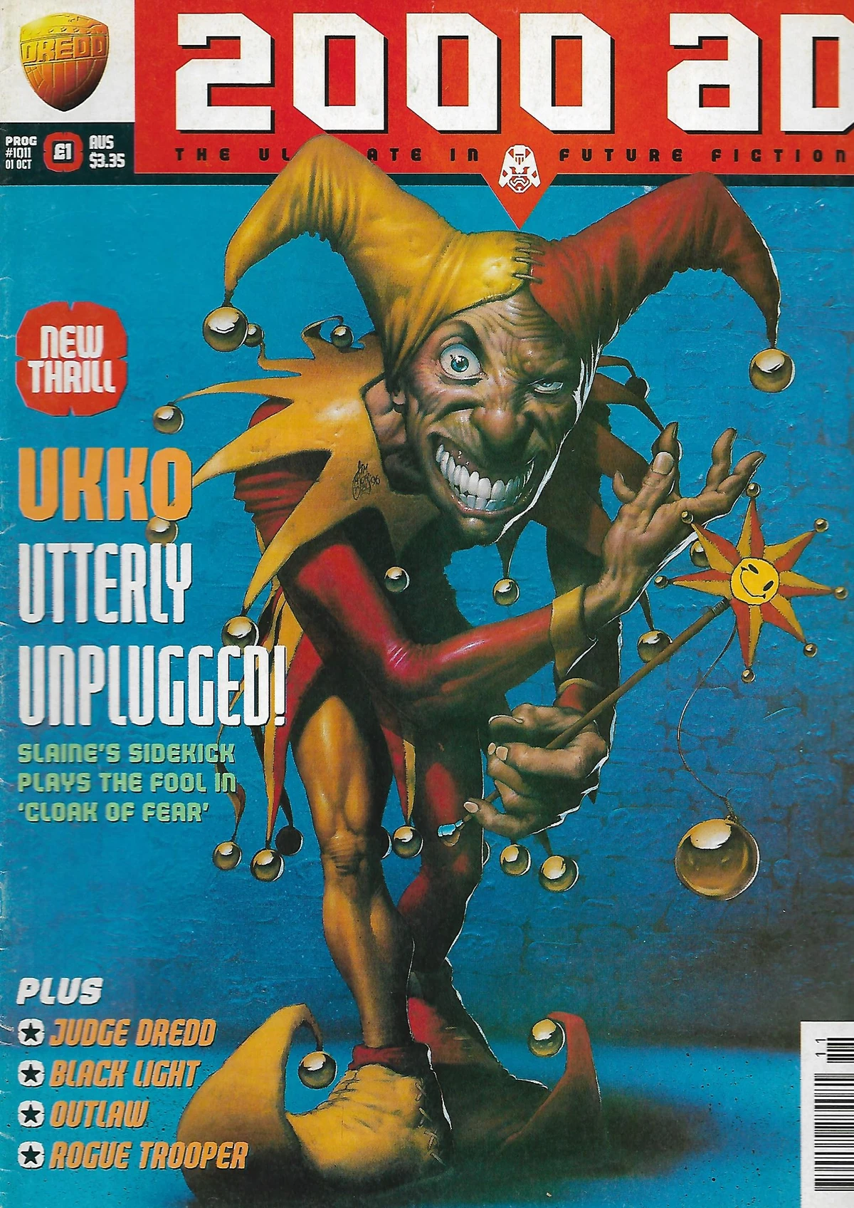 2000 AD Vol 1 1011 | Albion British Comics Database Wiki | Fandom