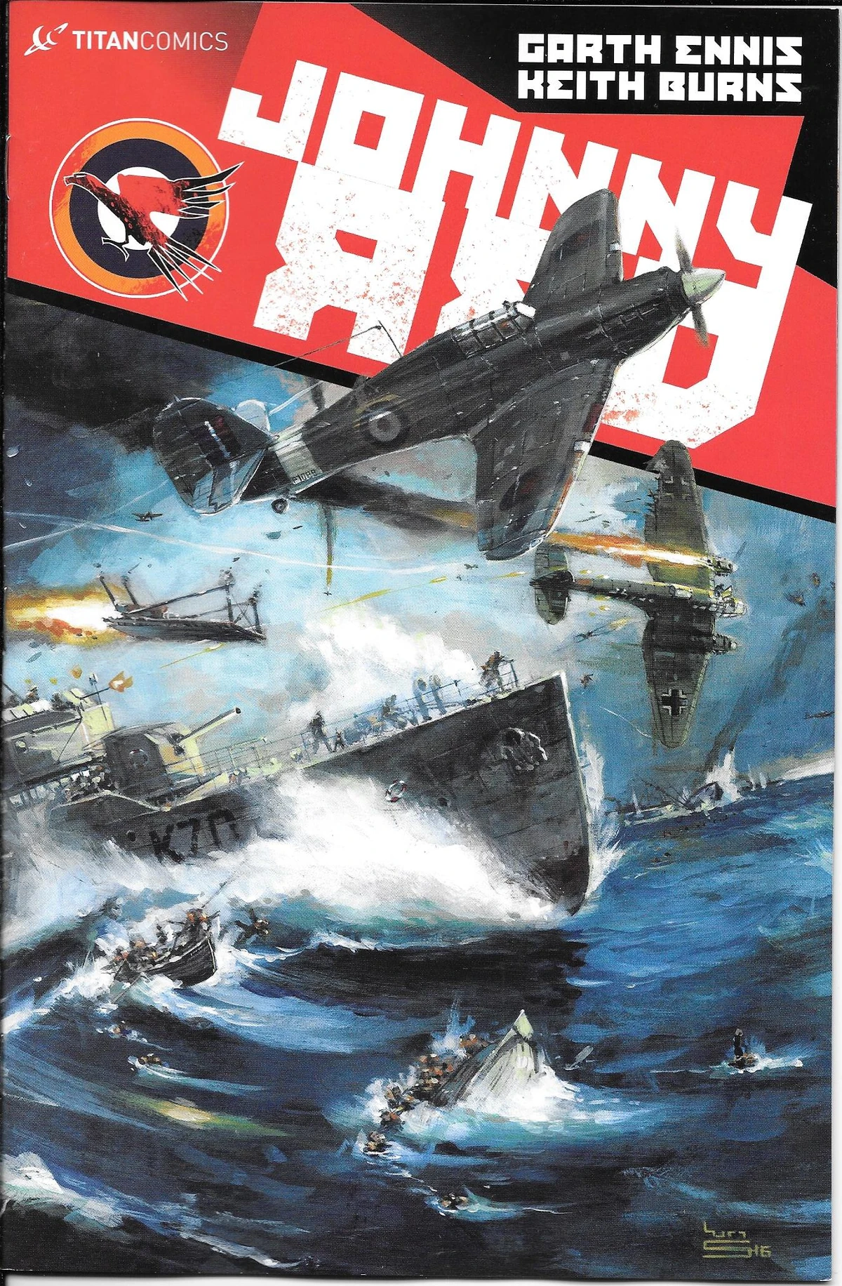 Johnny Red Vol 1 8 | Albion British Comics Database Wiki | Fandom