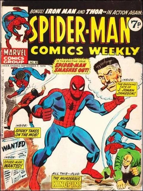 Spider-Man Comics Weekly Vol 1 82 | Albion British Comics Database Wiki ...