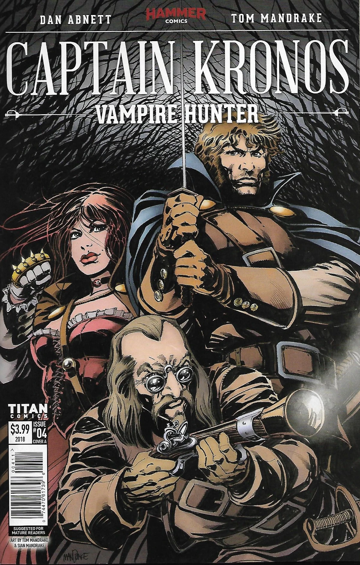Captain Kronos Vampire Hunter Vol 1 4 | Albion British Comics Database ...