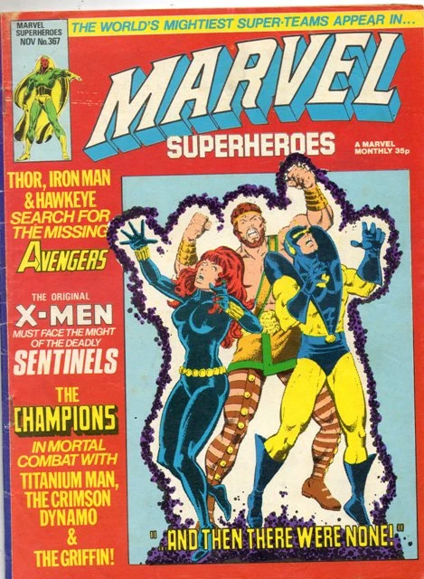 Marvel Super-Heroes Monthly Vol 1 367 | Albion British Comics Database ...