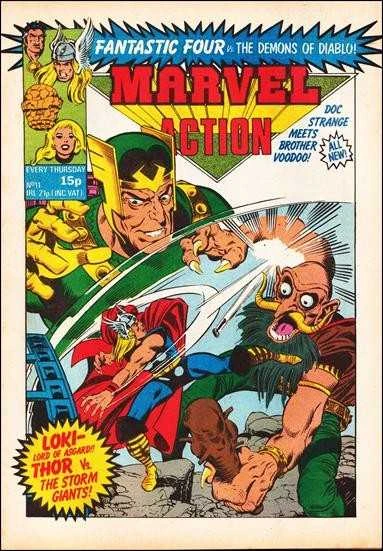 Marvel Action Vol 1 11 | Albion British Comics Database Wiki | Fandom