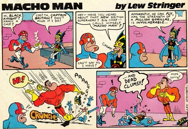 Macho Man | Albion British Comics Database Wiki | Fandom