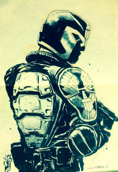 Judge Dredd (Dredd 2012 Movieverse)/Fan Art | Albion British Comics ...