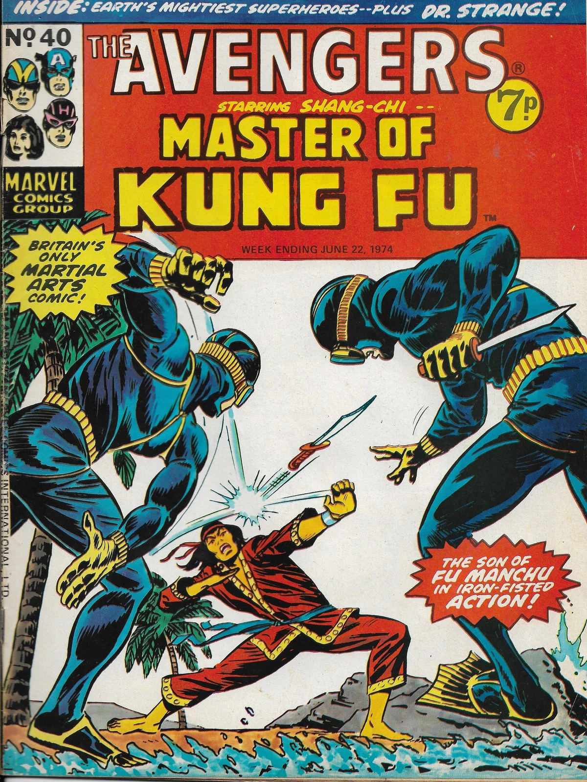 Avengers (Marvel UK) Vol 1 40 | Albion British Comics Database Wiki ...