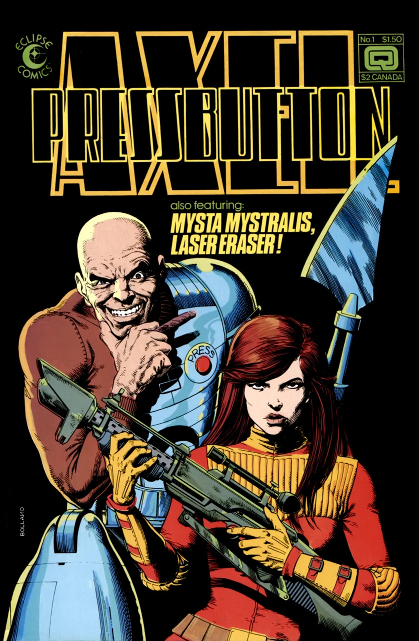 Axel Pressbutton Vol 1 | Albion British Comics Database Wiki | Fandom