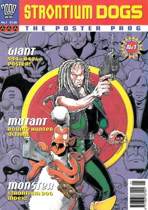 Strontium Dogs: The Poster Prog Vol 1 1 | Albion British Comics ...