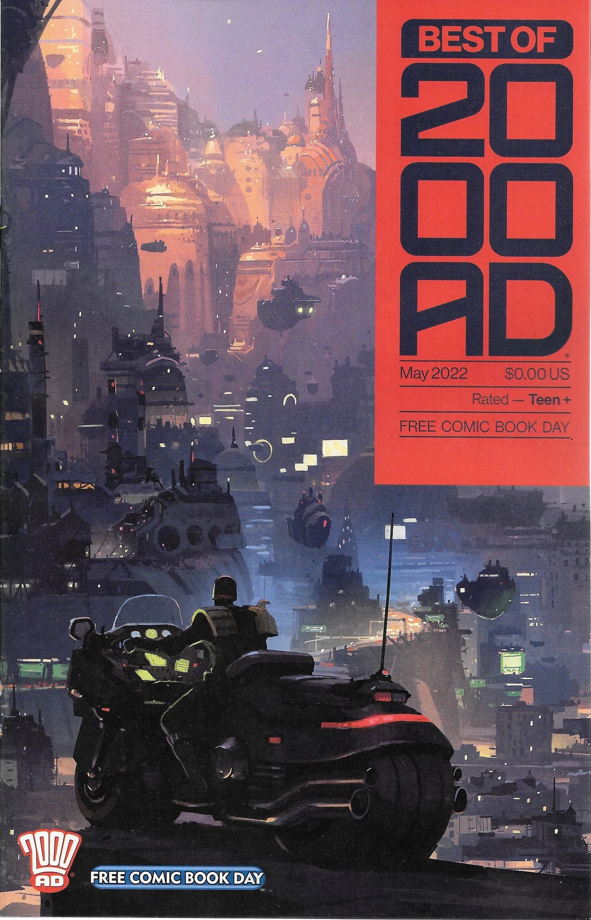 Best of 2000 AD Free Comic Book Day Vol 1 1 | Albion British Comics ...