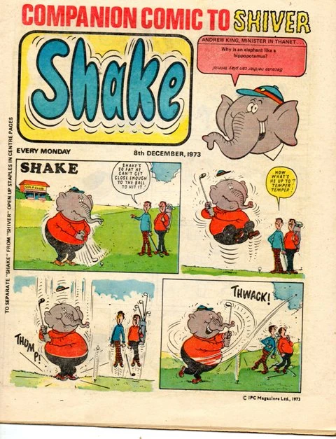 Shake | Albion British Comics Database Wiki | Fandom