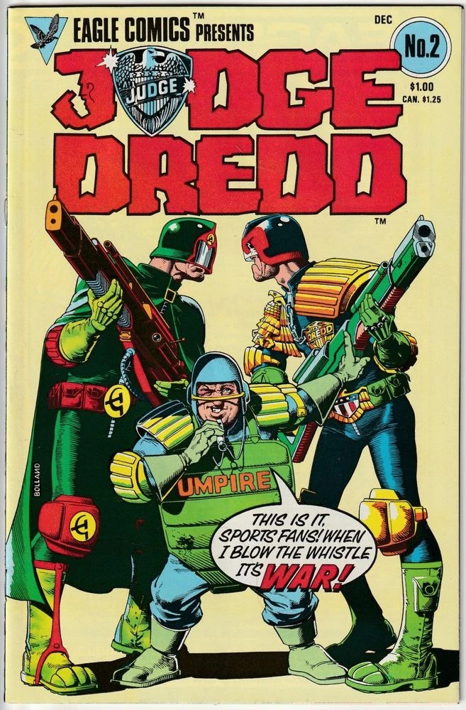 Judge Dredd (Eagle Comics) Vol 1 2 | Albion British Comics Database ...