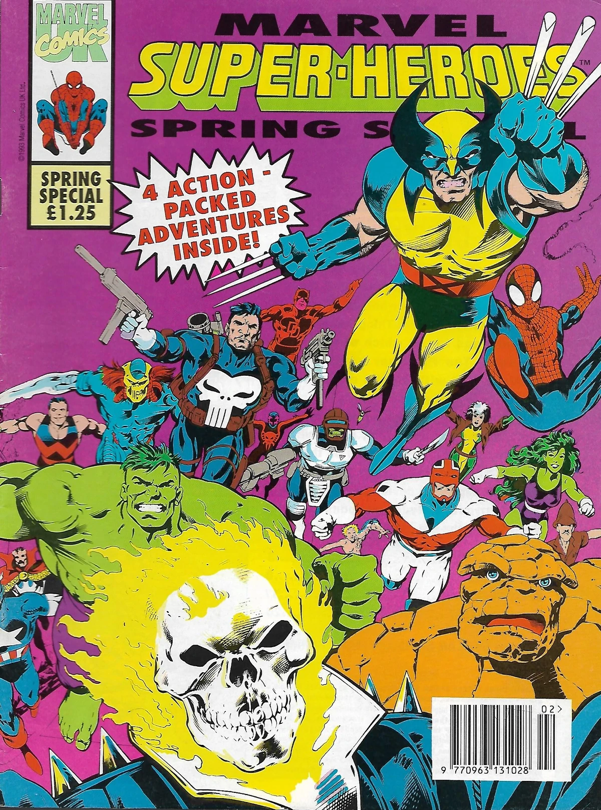 Marvel Super-Heroes Spring Special Vol 1 1 | Albion British Comics ...