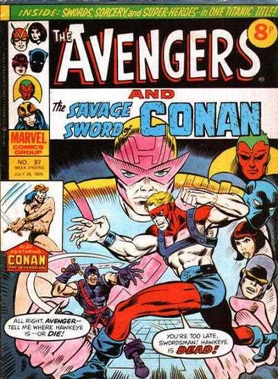 Avengers (Marvel UK) Vol 1 97 | Albion British Comics Database Wiki ...
