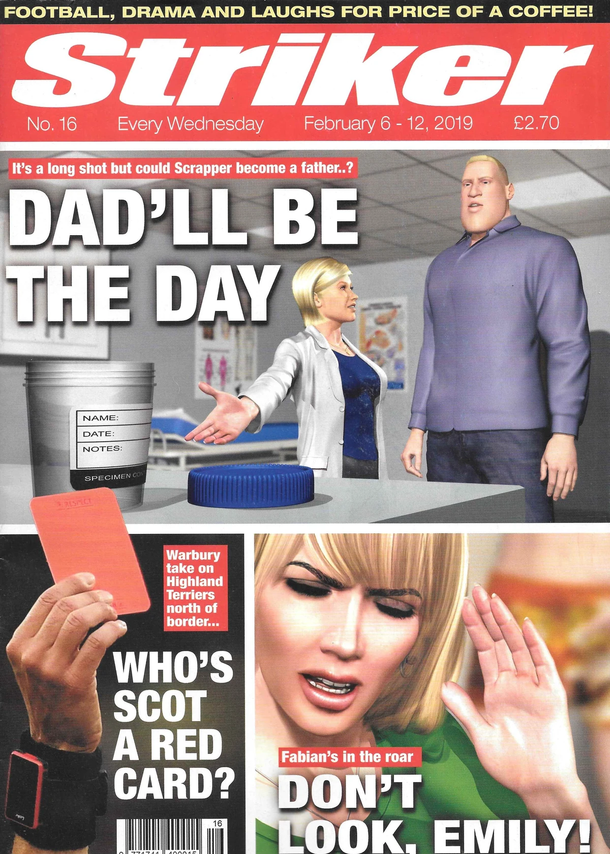 Striker Vol 2 16 | Albion British Comics Database Wiki | Fandom