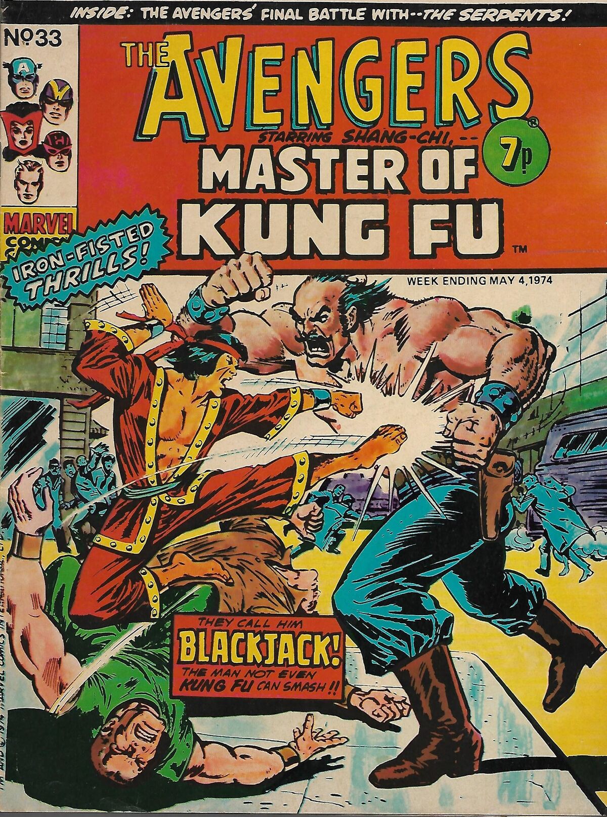 Avengers (Marvel UK) Vol 1 33 | Albion British Comics Database Wiki ...