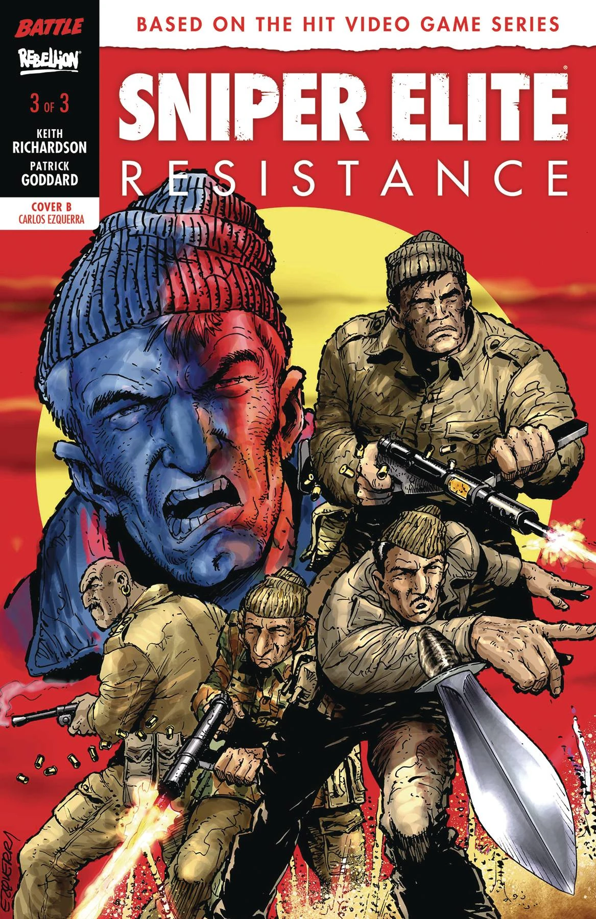 Sniper Elite: Resistance Vol 1 3 | Albion British Comics Database Wiki ...