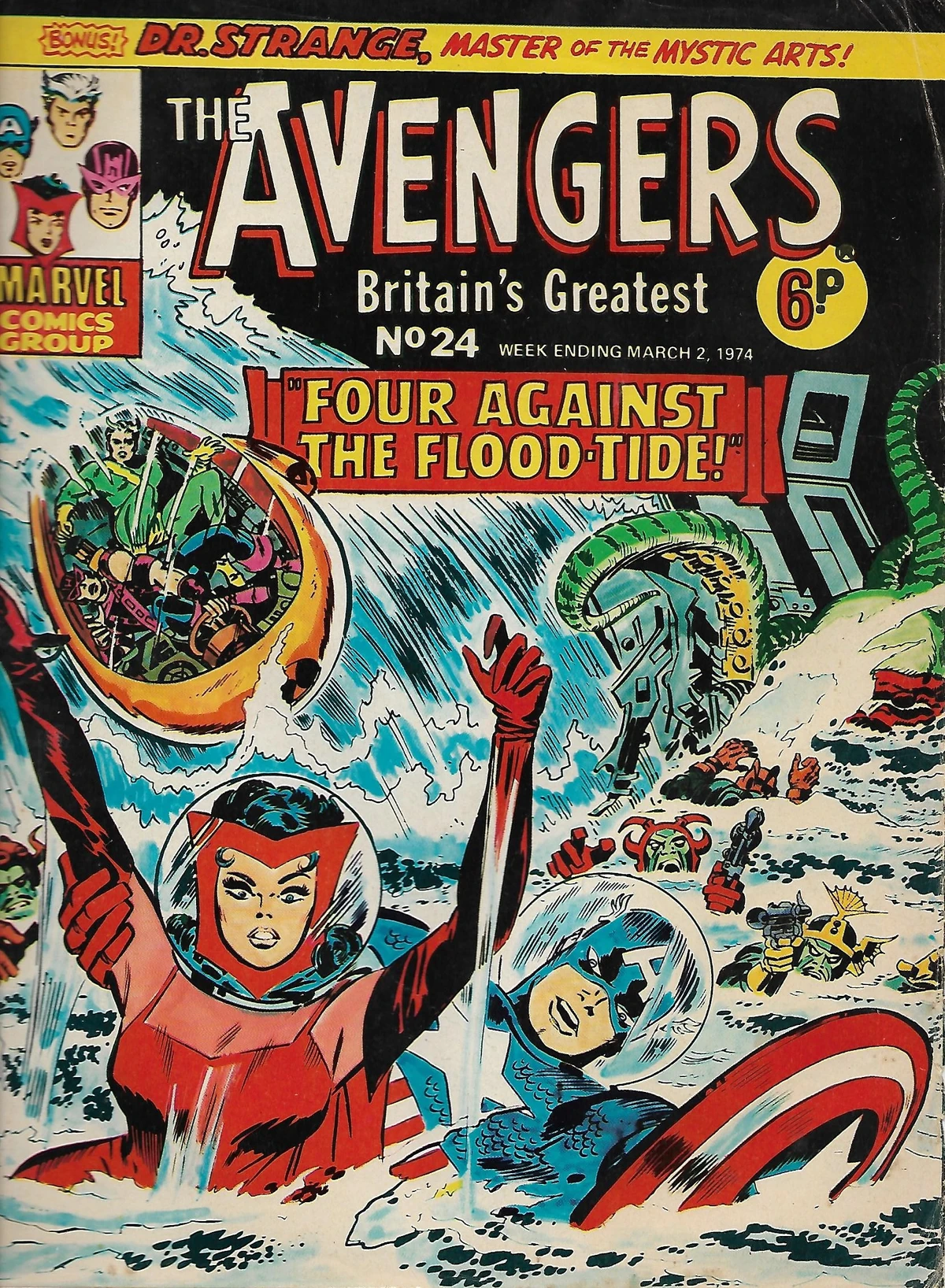 Avengers (Marvel UK) Vol 1 24 | Albion British Comics Database Wiki ...