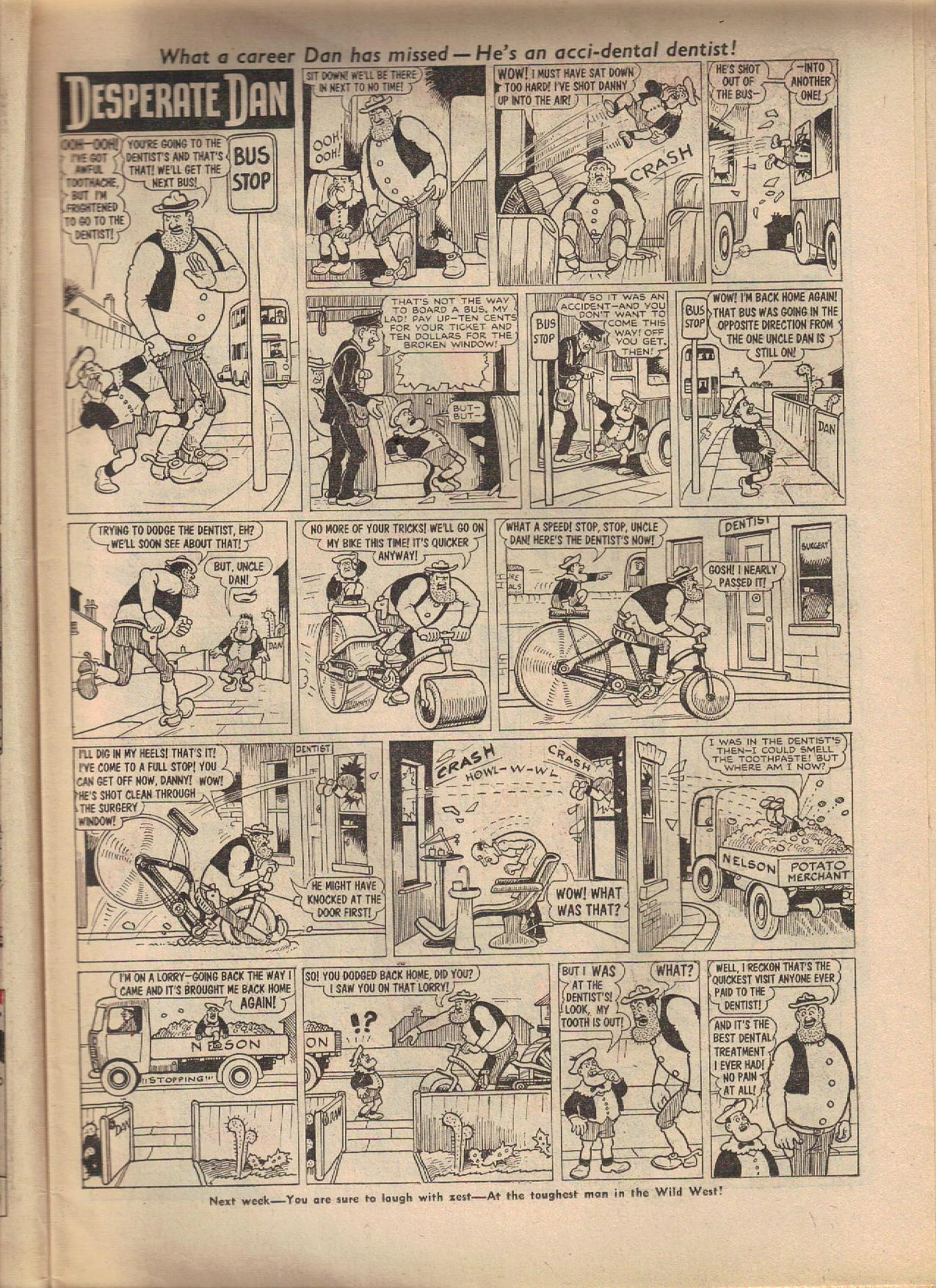 Desperate Dan | Albion British Comics Database Wiki | Fandom