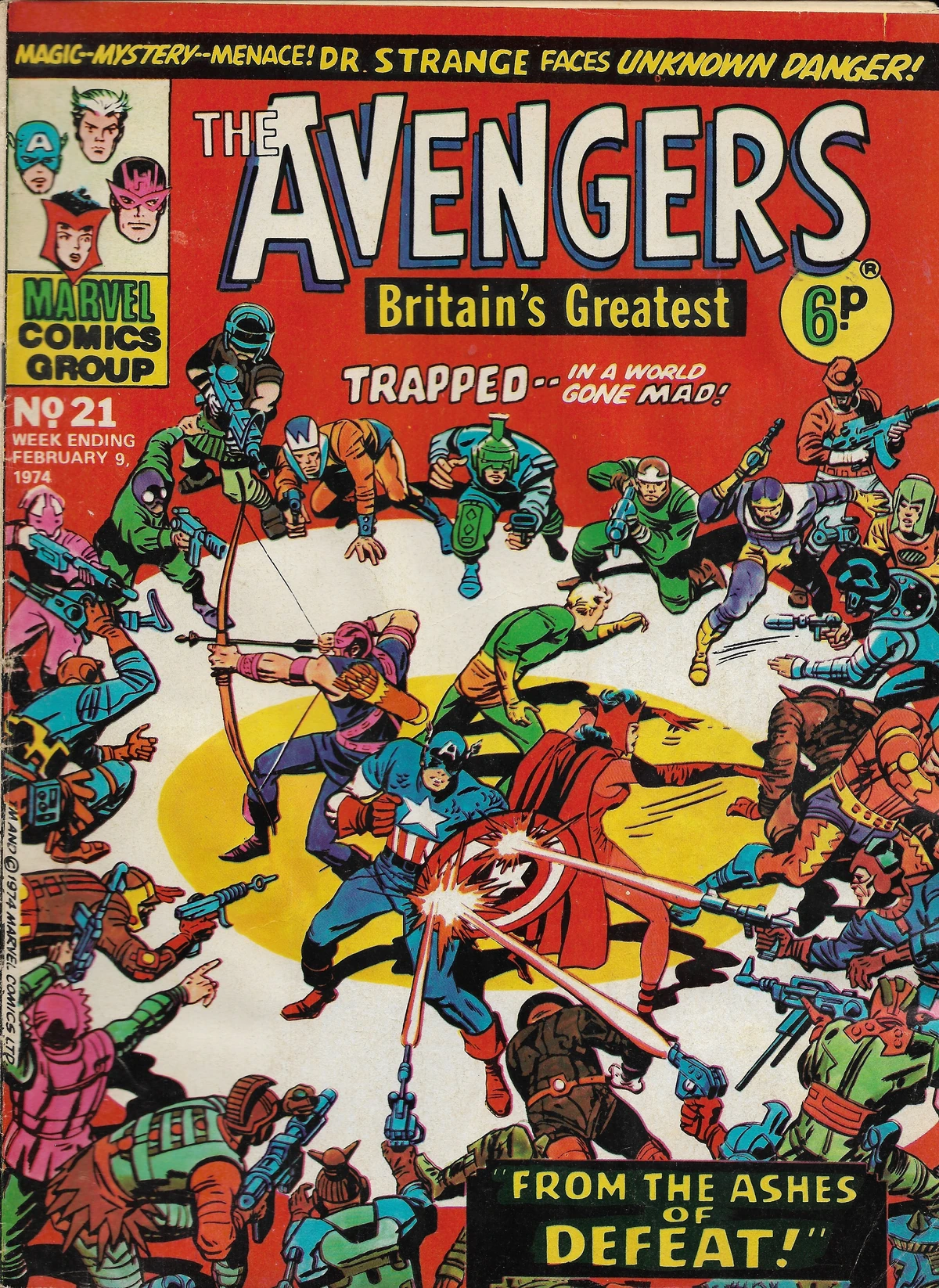 Avengers (Marvel UK) Vol 1 21 | Albion British Comics Database Wiki ...
