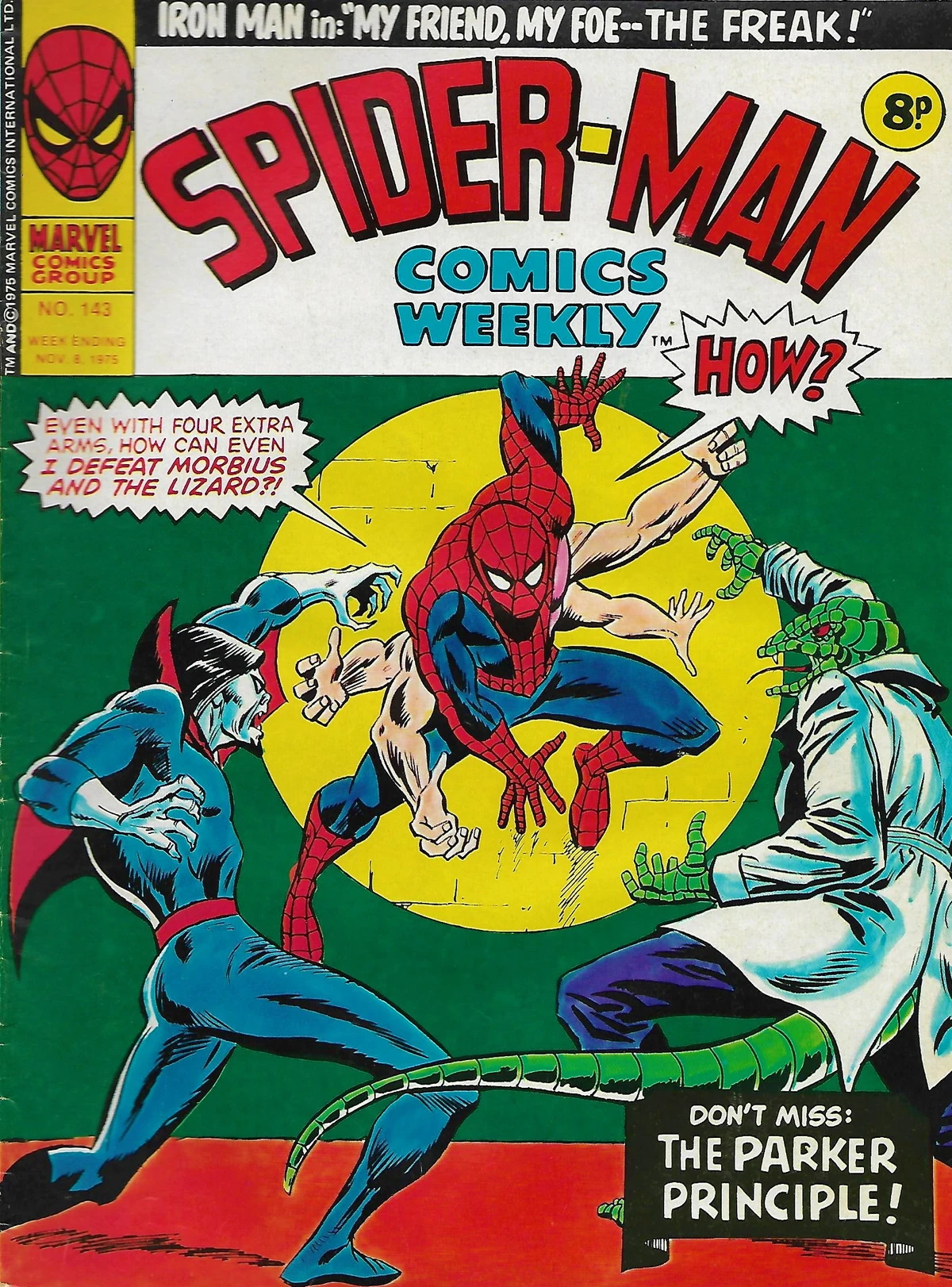 Spider-Man Comics Weekly Vol 1 143 | Albion British Comics Database ...