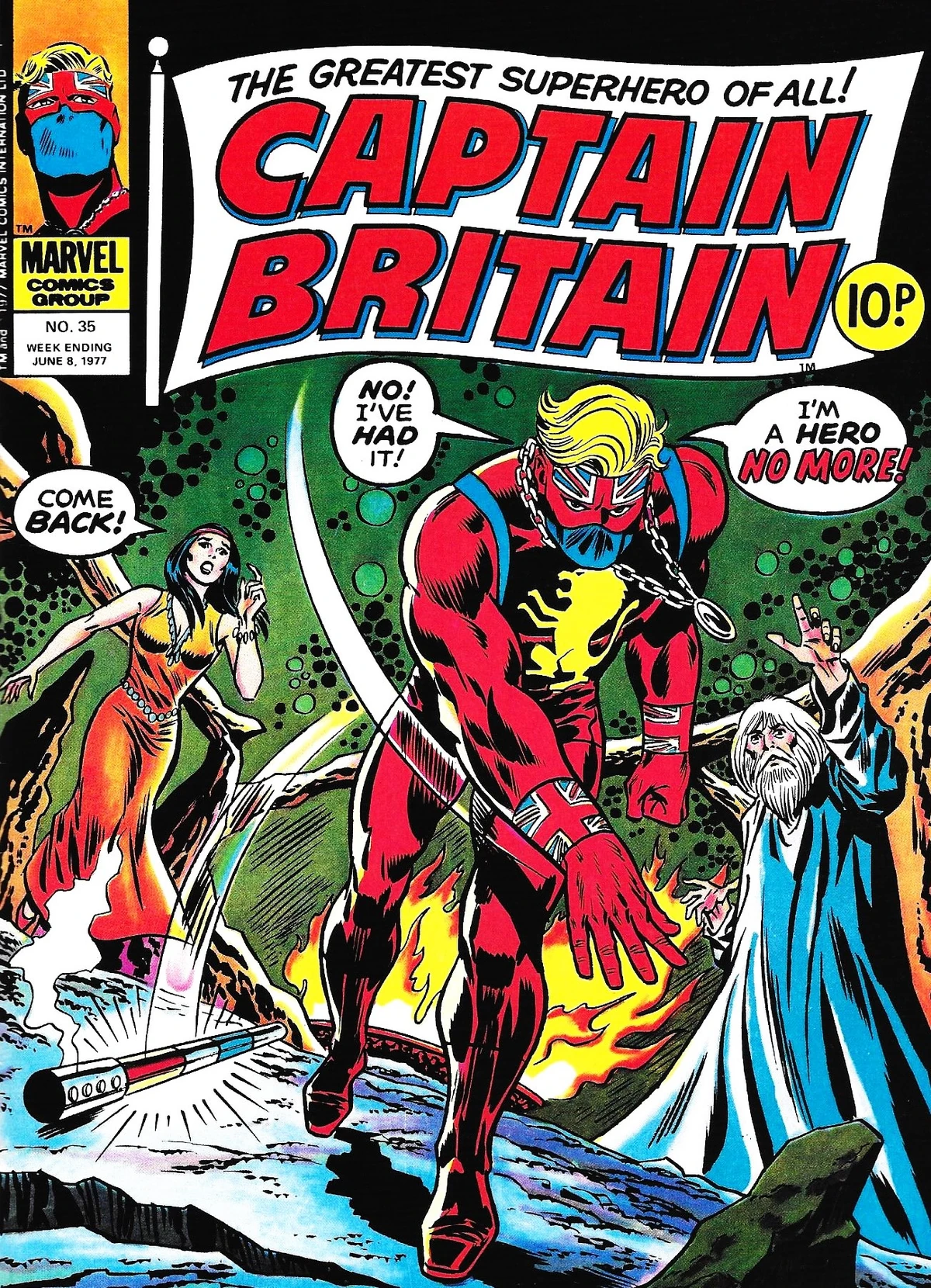 Captain Britain Vol 1 35 | Albion British Comics Database Wiki | Fandom