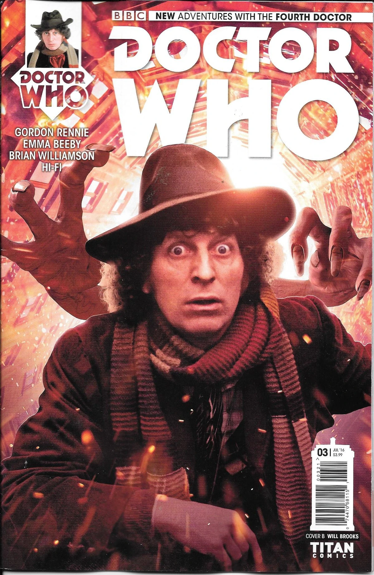 Doctor Who: The Fourth Doctor Vol 1 3 | Albion British Comics Database ...