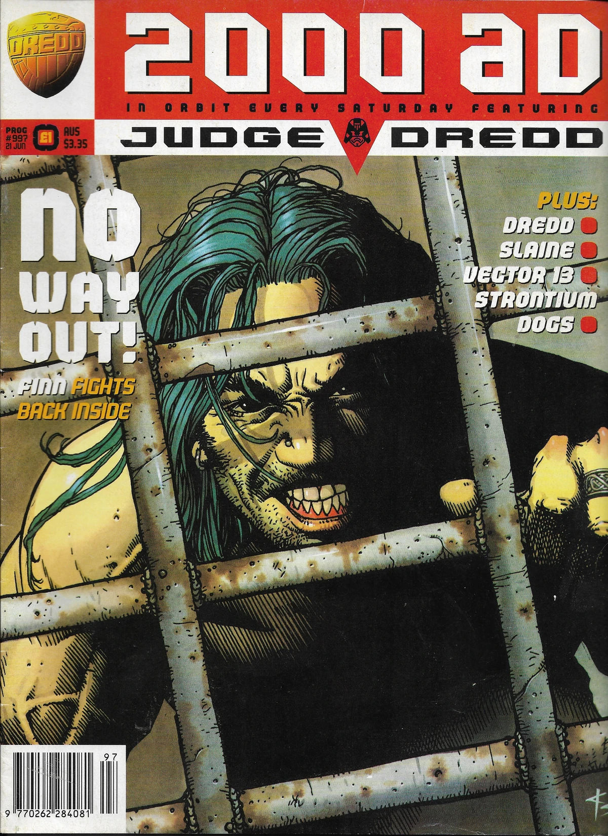 2000 AD Vol 1 997 | Albion British Comics Database Wiki | Fandom