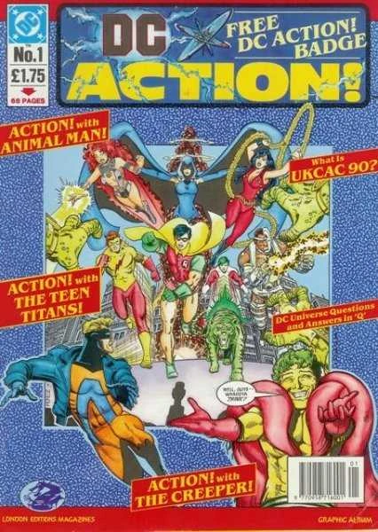 DC Action Vol 1 1 | Albion British Comics Database Wiki | Fandom