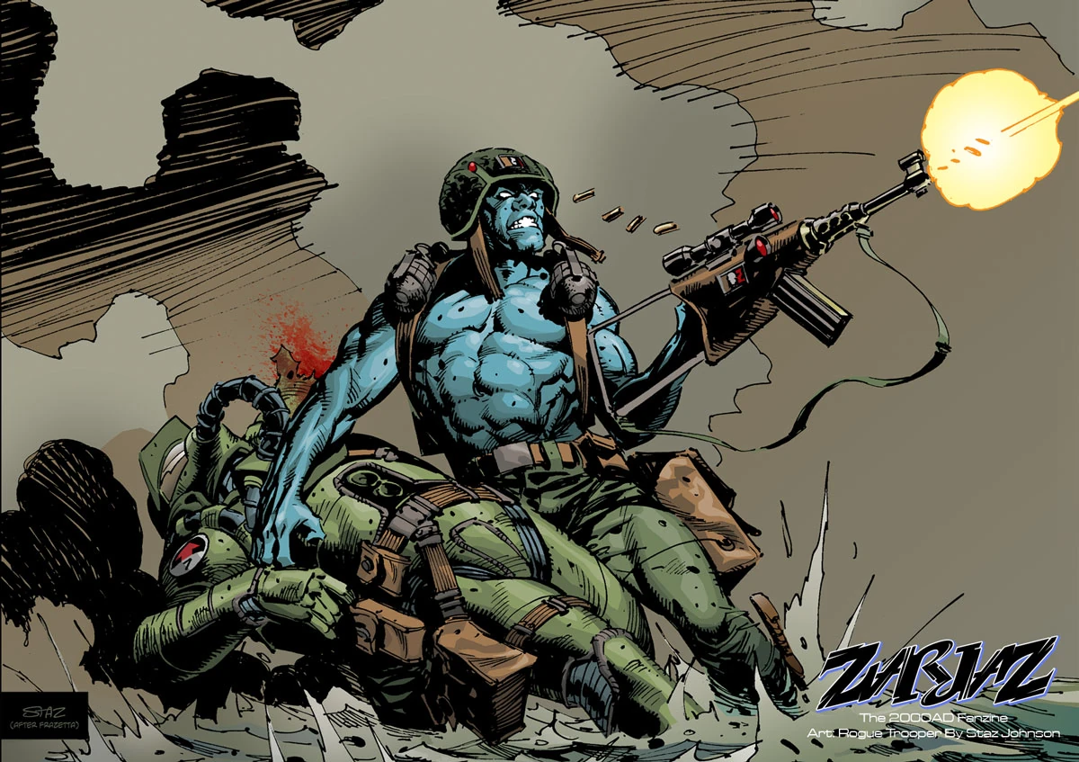 Staz Johnson | Albion British Comics Database Wiki | Fandom