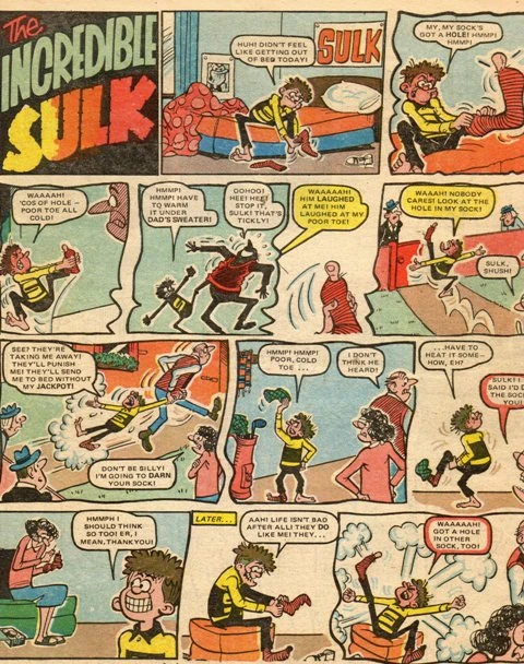 The Incredible Sulk | Albion British Comics Database Wiki | Fandom