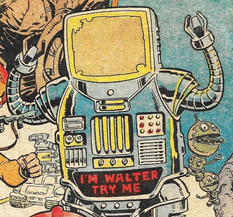 Walter the Wobot | Albion British Comics Database Wiki | Fandom