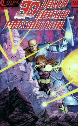 3D Laser Eraser and Pressbutton Vol 1 1 | Albion British Comics ...