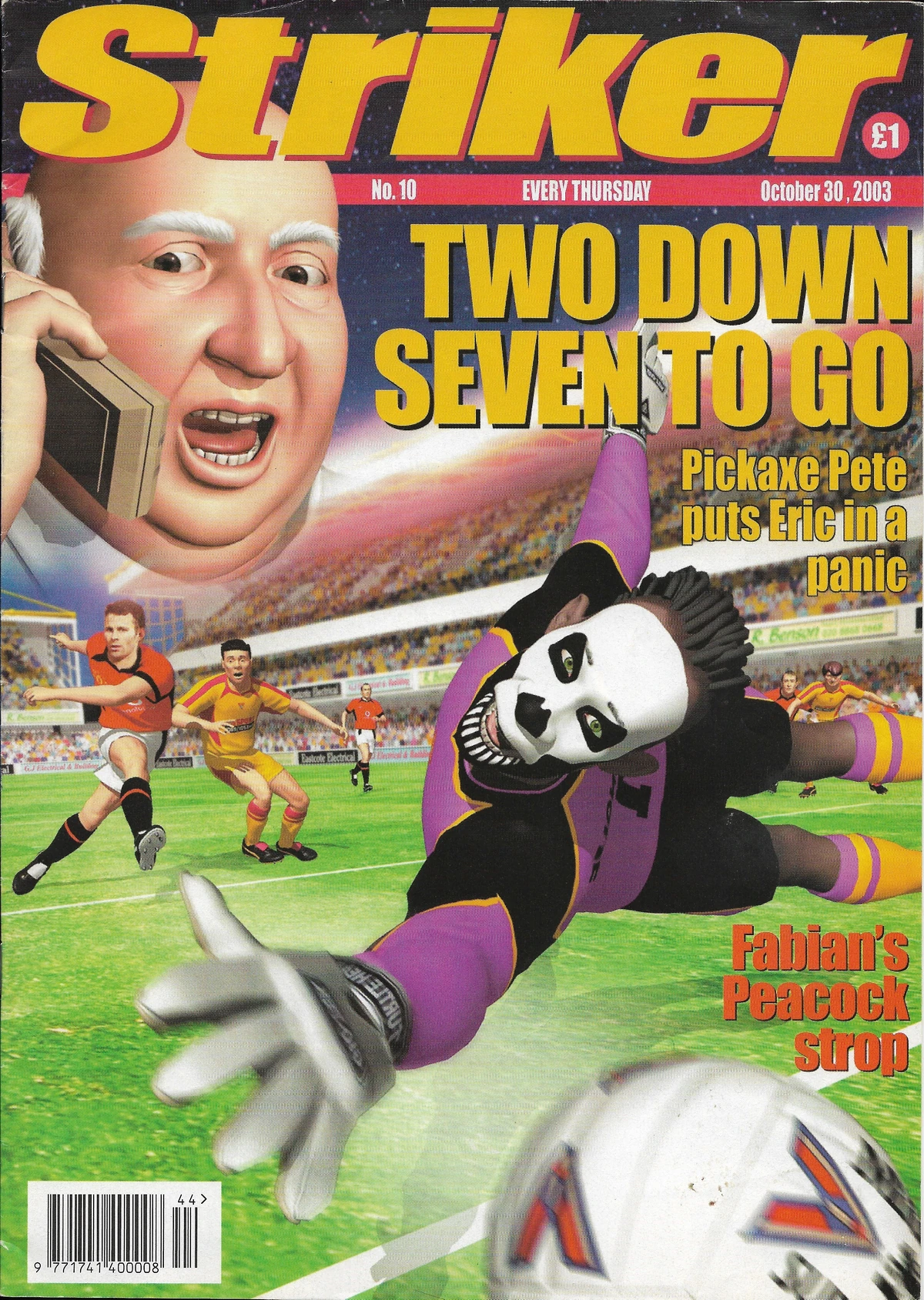 Striker Vol 1 10 | Albion British Comics Database Wiki | Fandom