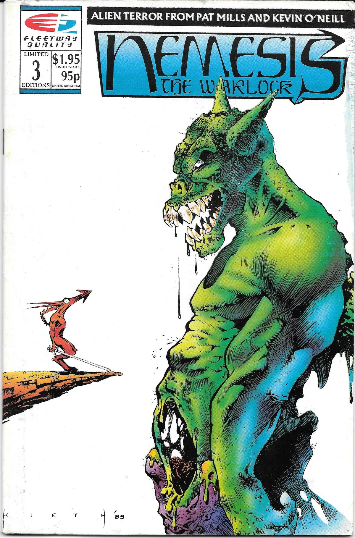 Nemesis the Warlock (Quality) Vol 1 3 | Albion British Comics Database ...