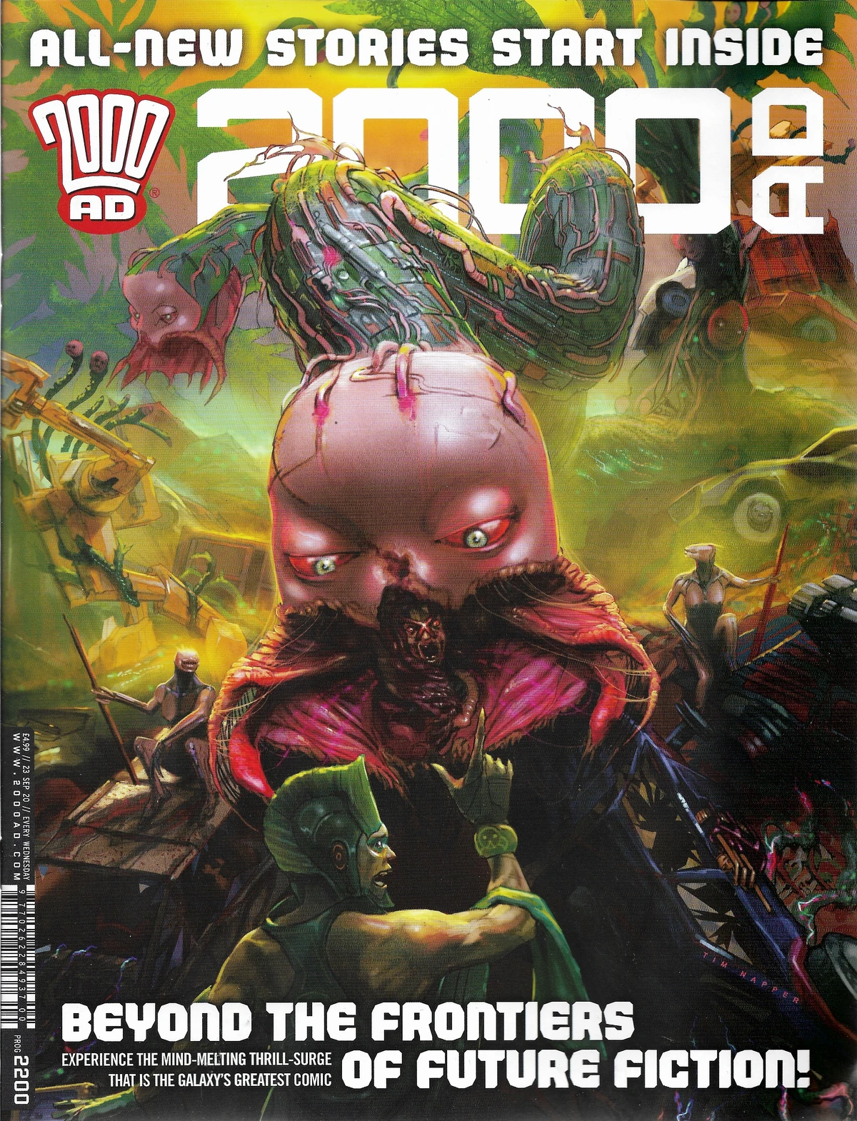 2000 AD Vol 1 2200 | Albion British Comics Database Wiki | Fandom