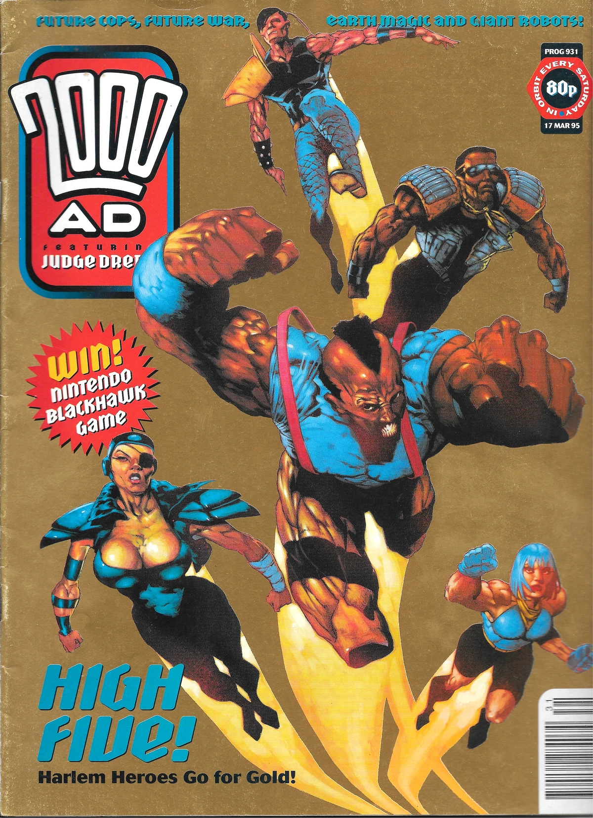 2000 AD Vol 1 931 | Albion British Comics Database Wiki | Fandom