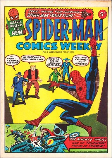 Spider-Man Comics Weekly Vol 1 2 | Albion British Comics Database Wiki ...